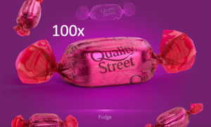 QUALITY STREET FUDGE x 100 FLAVOUR DATED 08/23 CHOCOLATE CHOOSE YOUR ...