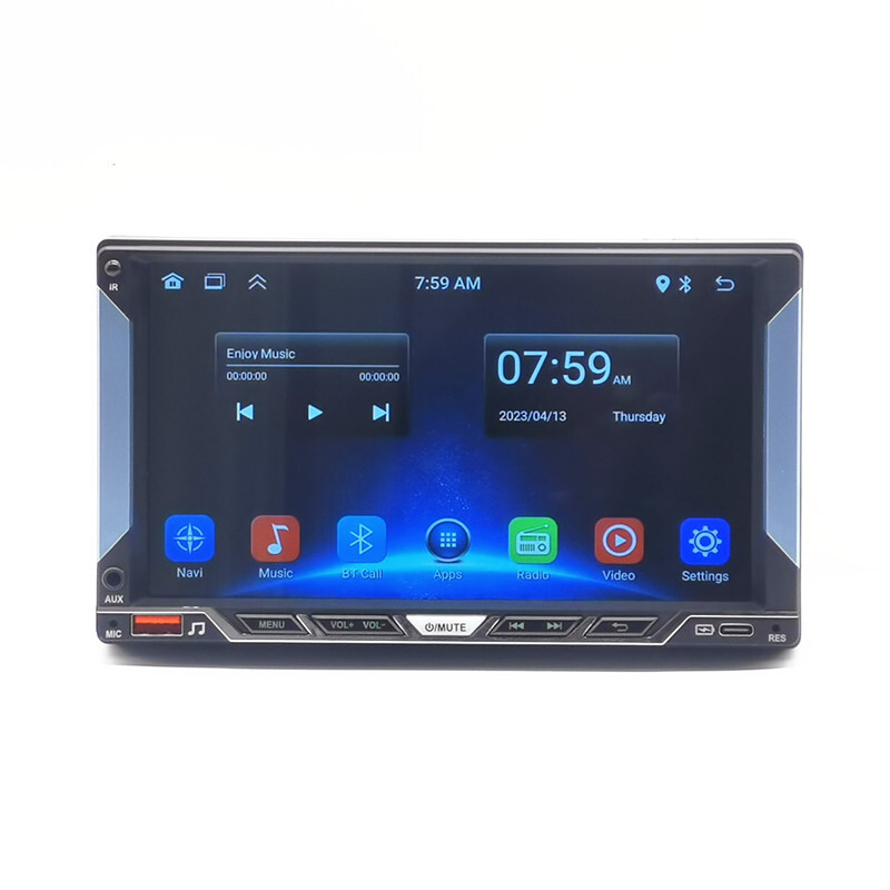 Android 12 Car CarPlay Radio GPS Wifi Touch Screen 2Din Stereo With ...
