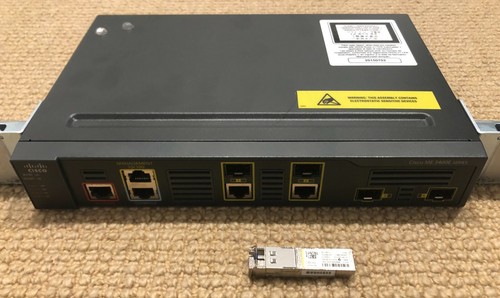Cisco ME-3400EG-2CS-A 3400E Metro Gigabit Ethernet Switch with GLC-BX-U ...