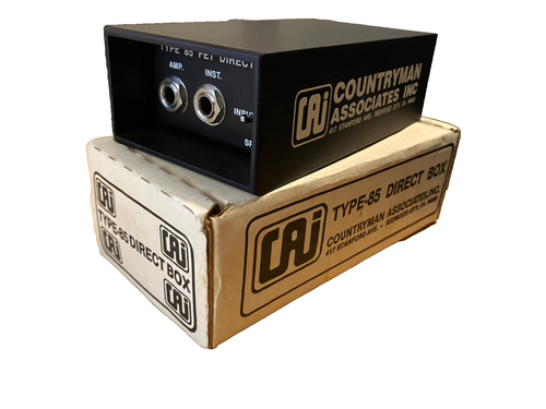 COUNTRYMAN TYPE-85 FET DIRECT BOX in original box Countryman Associates ...