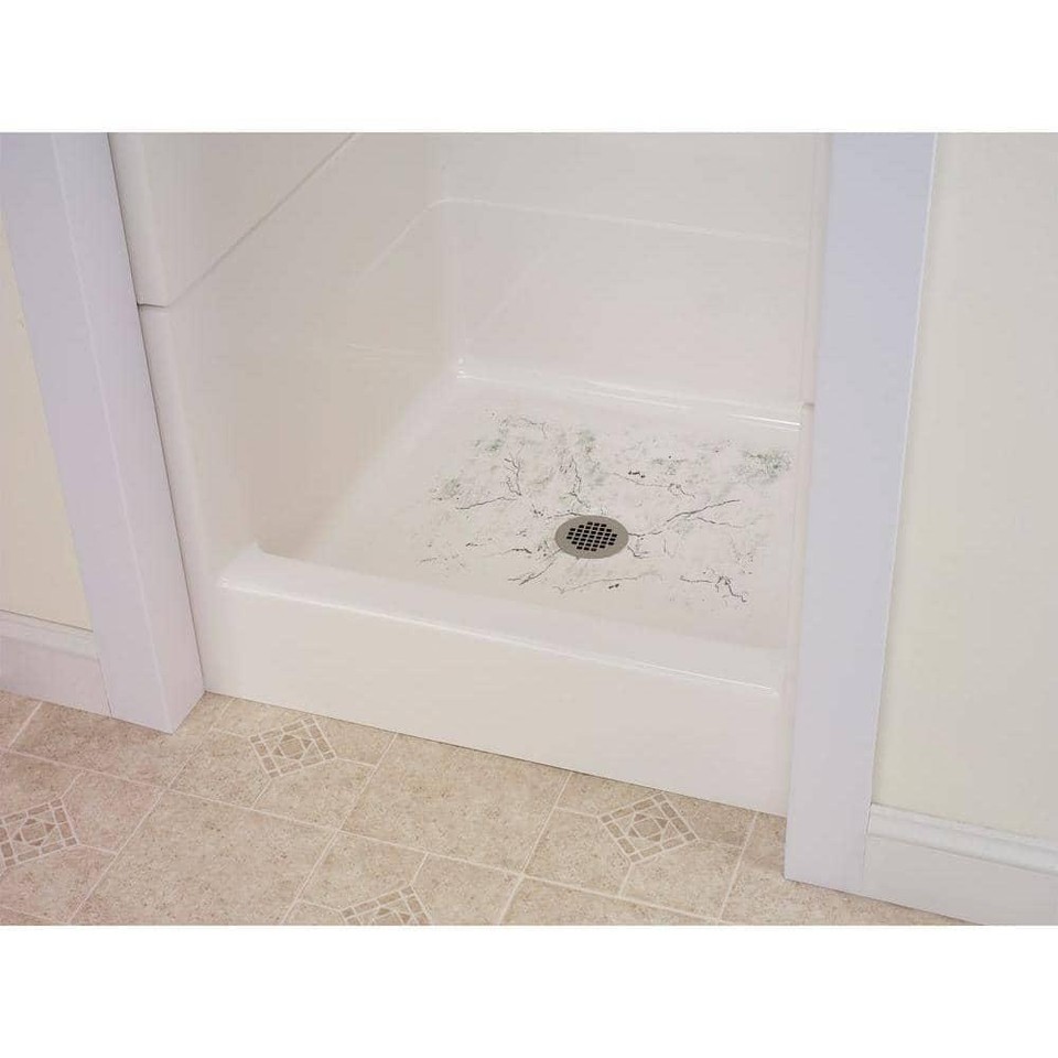 Unbranded Shower Floor Repair Inlay Kit 22"W x 40"L Anti-Slip ...