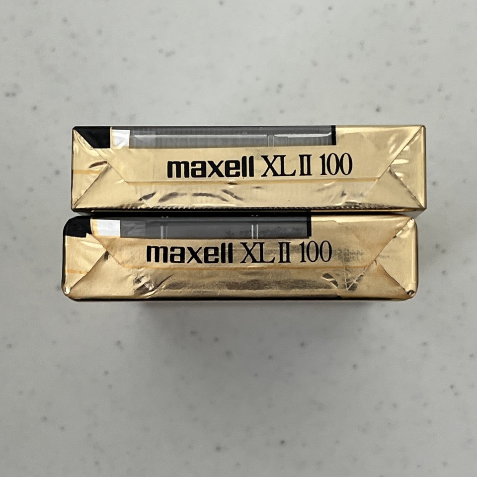 Maxell XLII 100 Minutes IEC Type II High CrO2 Cassette Tape SEALED Lot ...