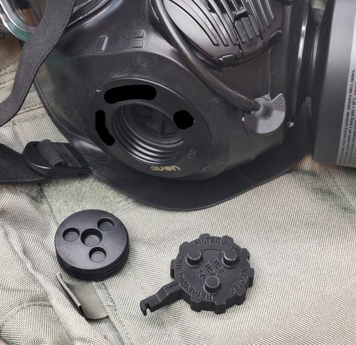 Avon C50 FM50 Gas Mask Cleaning & Disassembly Tool - Filter Plug ...