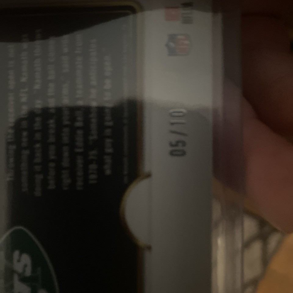 2024 SELECT FOOTBALL JOE NAMETH GOLD /10 | eBay