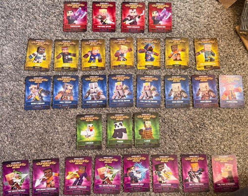 Minecraft Dungeons Arcade Cards Series 4 Set Of 30 Cards | eBay
