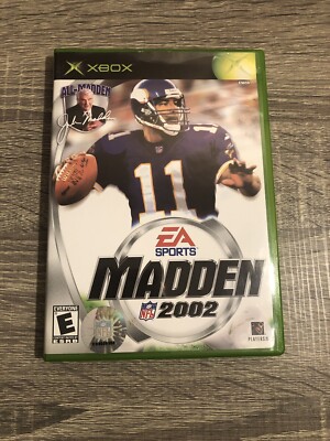 Madden NFL 2002 (Microsoft Xbox, 2001) 14633143362| eBay