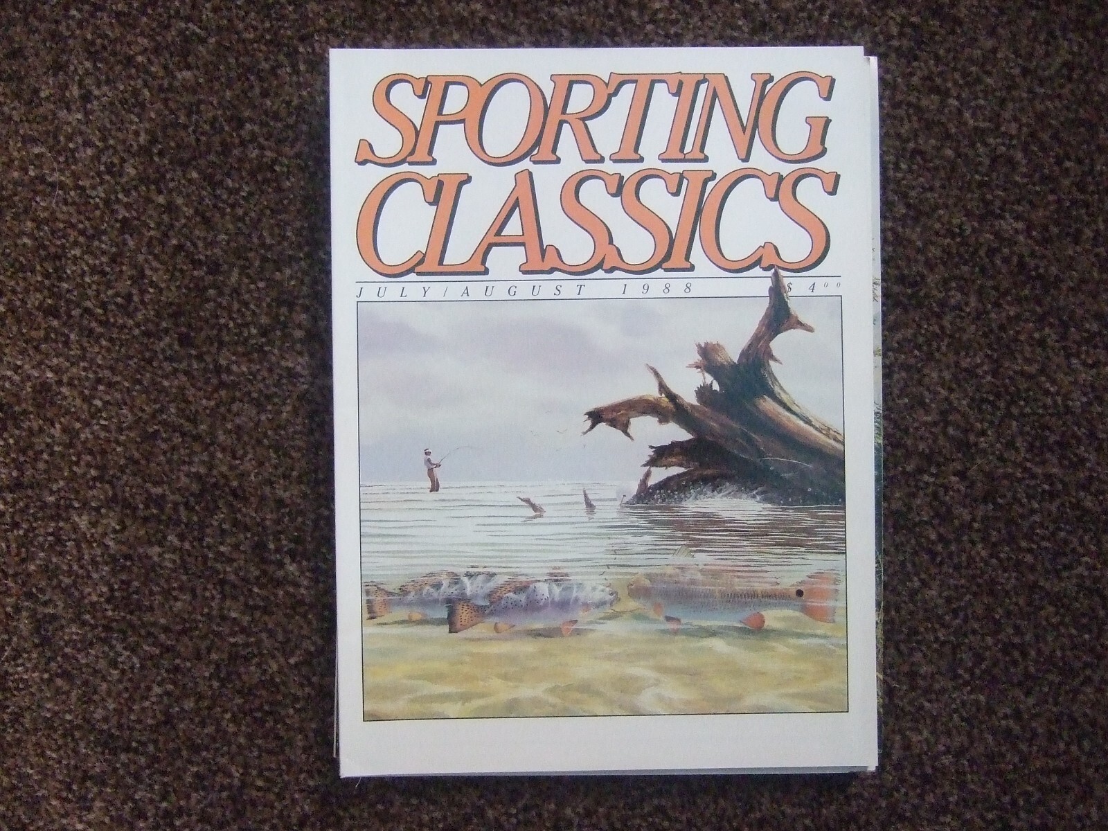 sporting classics magazine, 1988, hunting, fishing, camping, outdoors ...