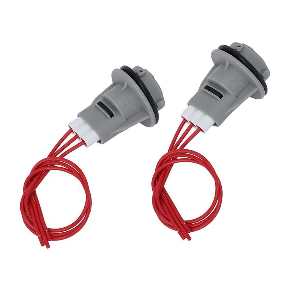 2Pair Turn Signal Light Socket Connector Harness W/ 3-Wire Kit For ...