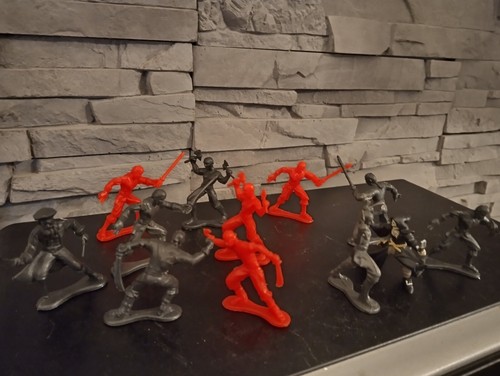 Lot of 14 Pirates Plastic Army Men 2" Inch Bulk Action Figures Toy ...