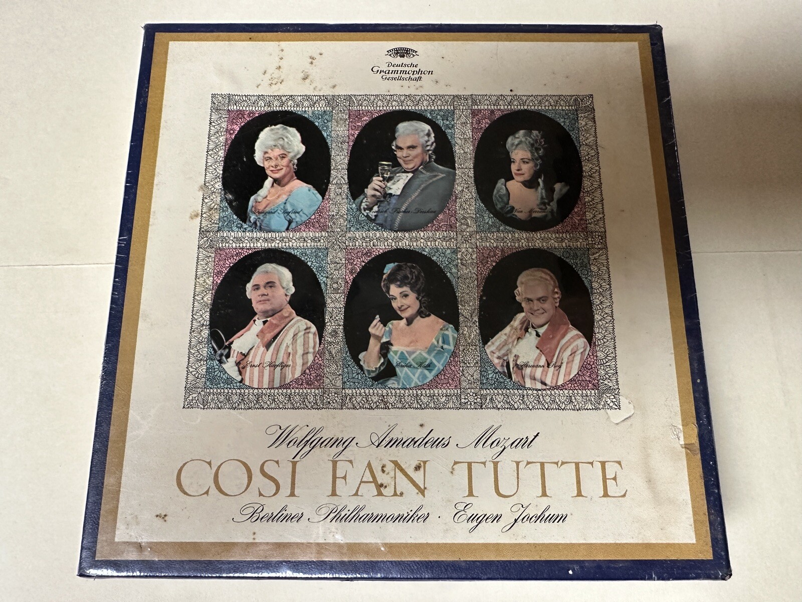Mozart: Cosi Fan Tutte (1963) Box Set 2 x Reel 7 ½ ips 4-Track Stereo ...