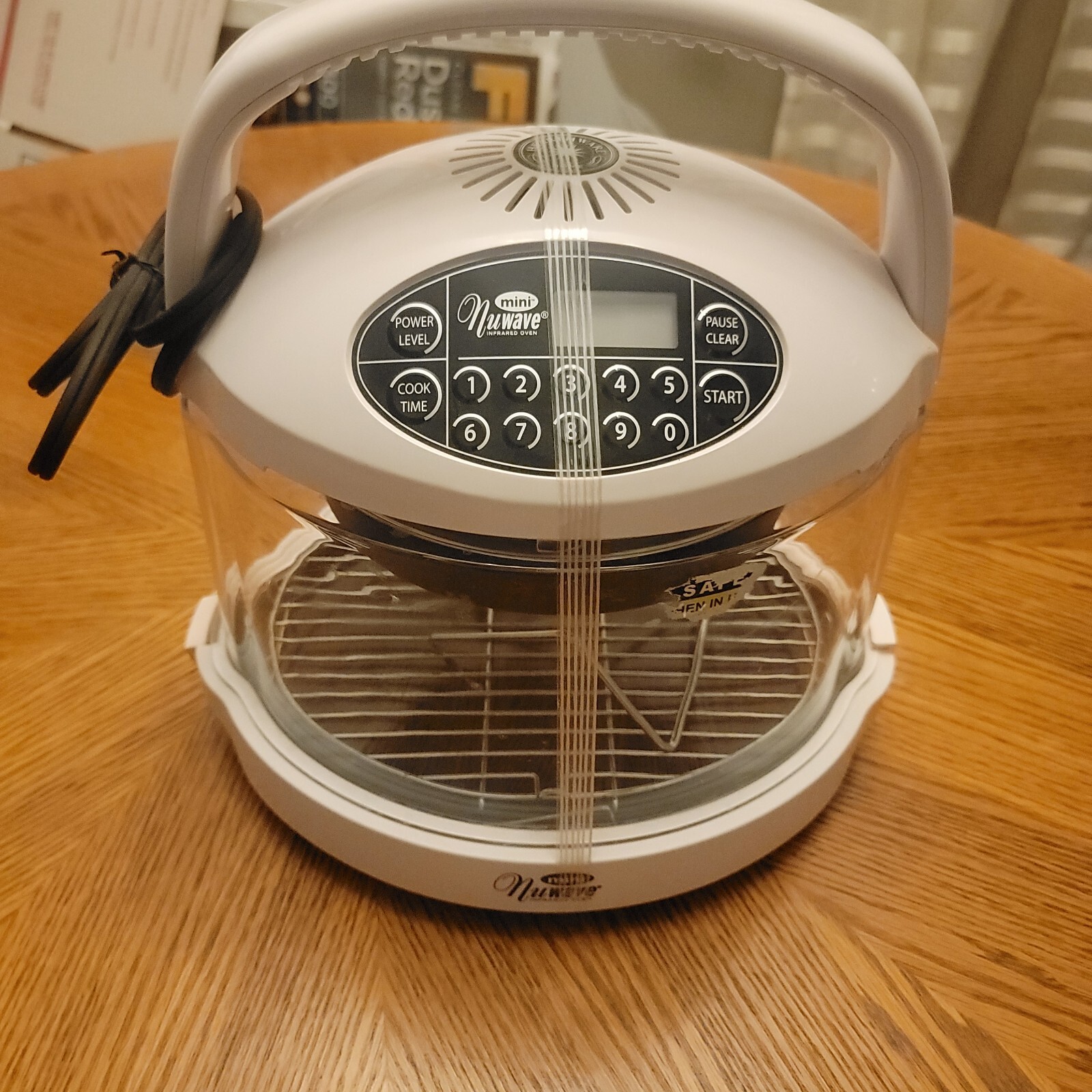 Nuwave Mini Infrared Oven #20101 White Digital Programmable 800W-Tested ...