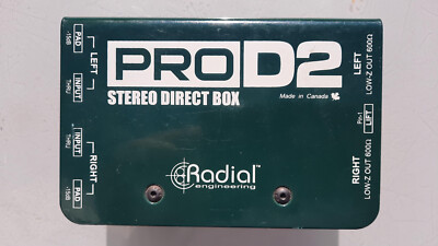 Radial Engineering Pro-D2 studio direct box | eBay