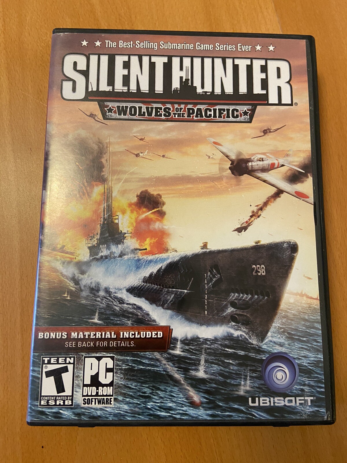 Silent Hunter Wolves of the Pacific PC DVD ROM 2007 Ubisoft W/ Bonus ...