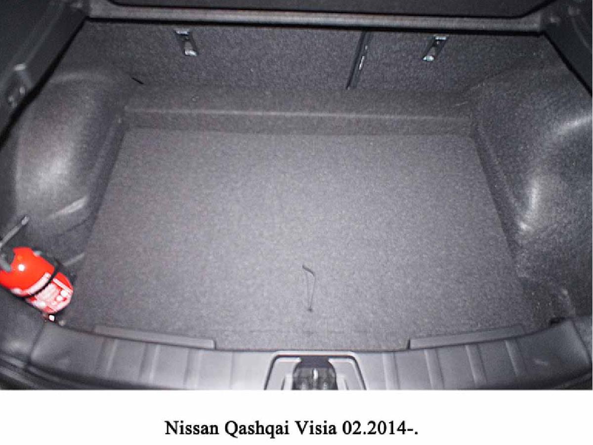 NOMAD Boot Liner for Nissan Qashqai 2014-21 Tailored Boot Floor Lower ...