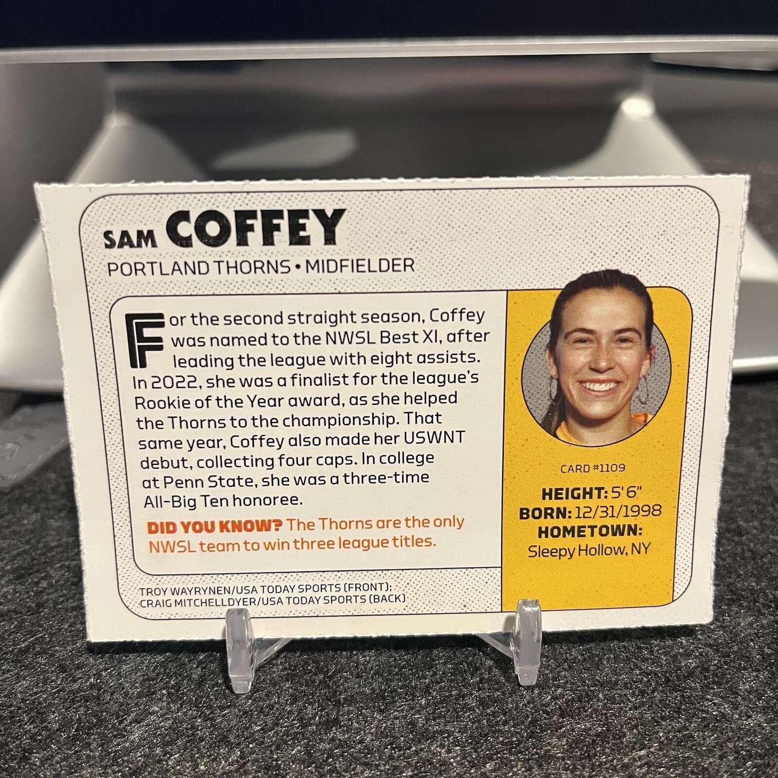 SAM COFFEY 2024 Sports Illustrated For Kids Portland Thorns SI Soccer ...