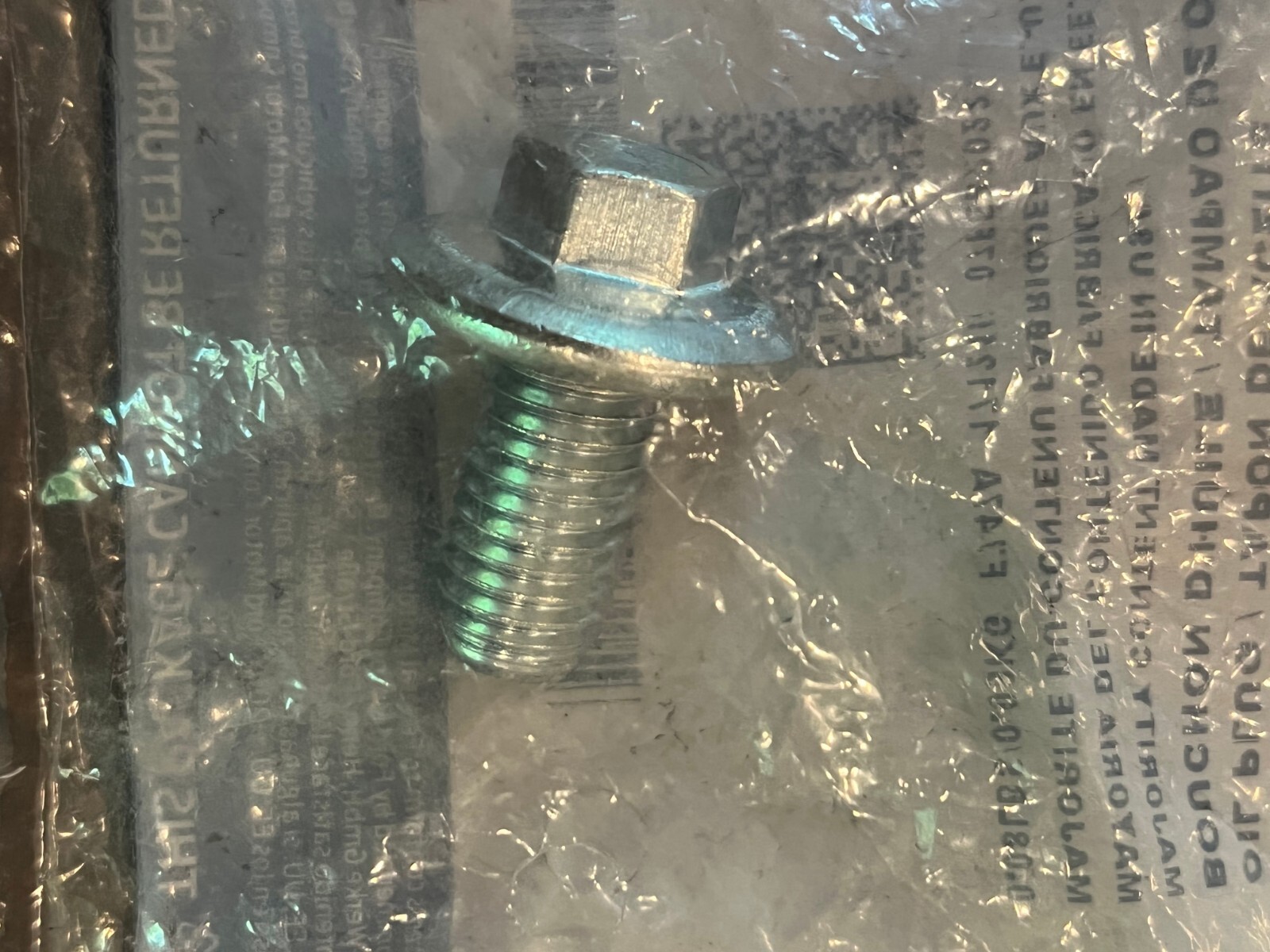 OEM Ford metal oil drain plug 2367047 | eBay