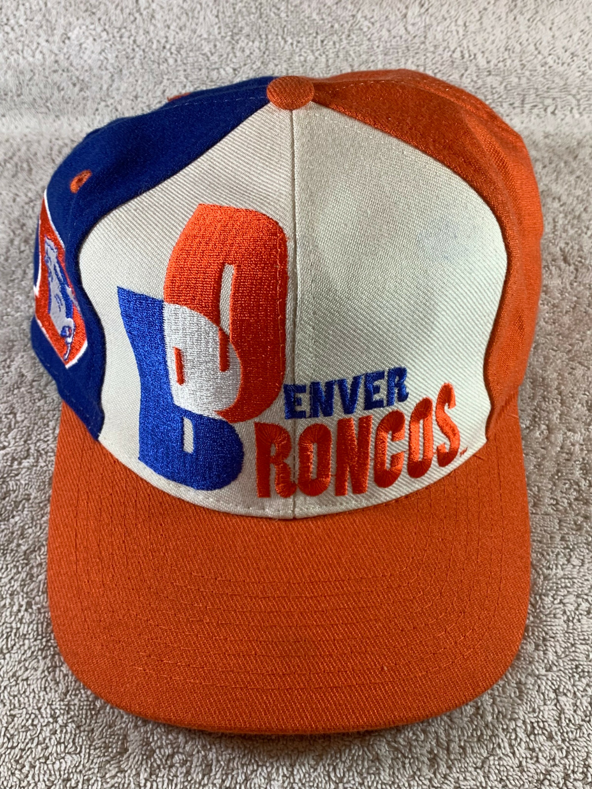 Vintage Denver Broncos Old Logo AJD NFL Pro Line Auth… - Gem