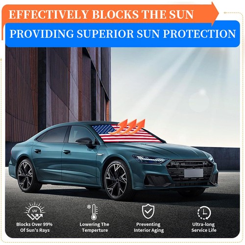 Car Sun Shade Windshield Front Window Foldable Cover UV Block Shield ...