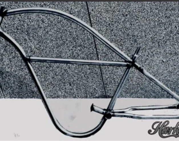 Board track racer TANK & FRAME bicycle MOPED chopper Lowrider Bagger ...