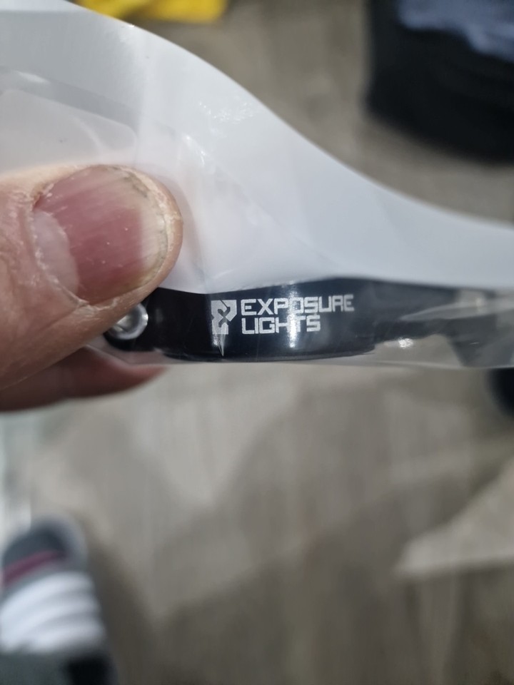 Exposure Lights Standard Q/R Handlebar Bracket. Fits: 31.8 & 35mm Bars | eBay UK