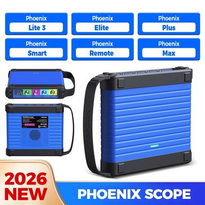 TOPDON Phoenix Scope 4-Channel Automotive Oscilloscope 100MHz 1GSa/s ...