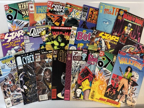 Vintage Comic Book Lot Of 21 Issued - Marvel, DC, valiant - Mixed Hidden Gems? | eBay