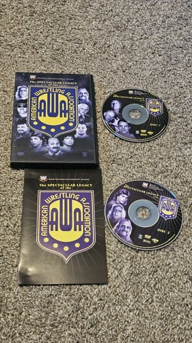 wwe THE SPECTACULAR LEGACY OF THE AWA 2-DISC SET dvd wrestling ...