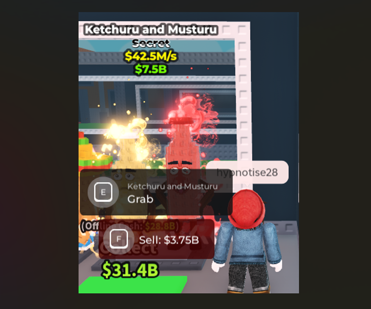 Steal a Brainrot Secret Ketchuru and Musturu 42.5M/s | eBay UK