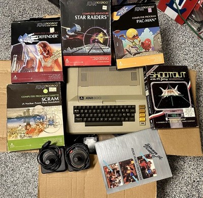 Vintage Atari 800 Computer System, Atari 1025, Atari 410, Atari Games ...