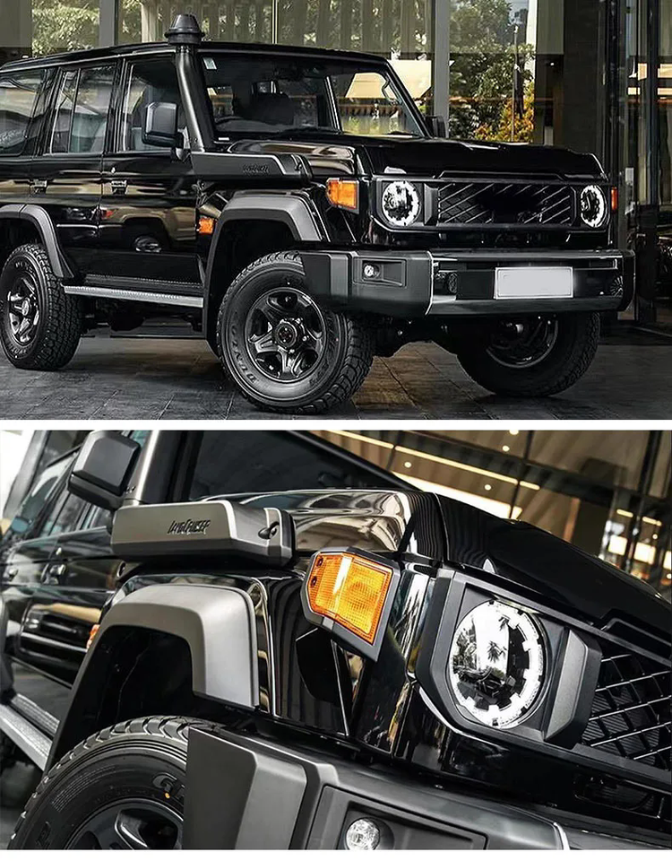 Headlights For Toyota Land Cruiser LC71 LC76 LC79 LED DRL Signal ...