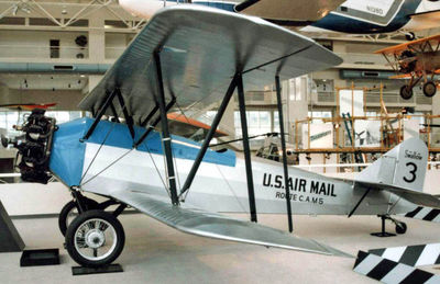 New Swallow US Air Mail Light Airplane Wood Model Replica Large Free ...