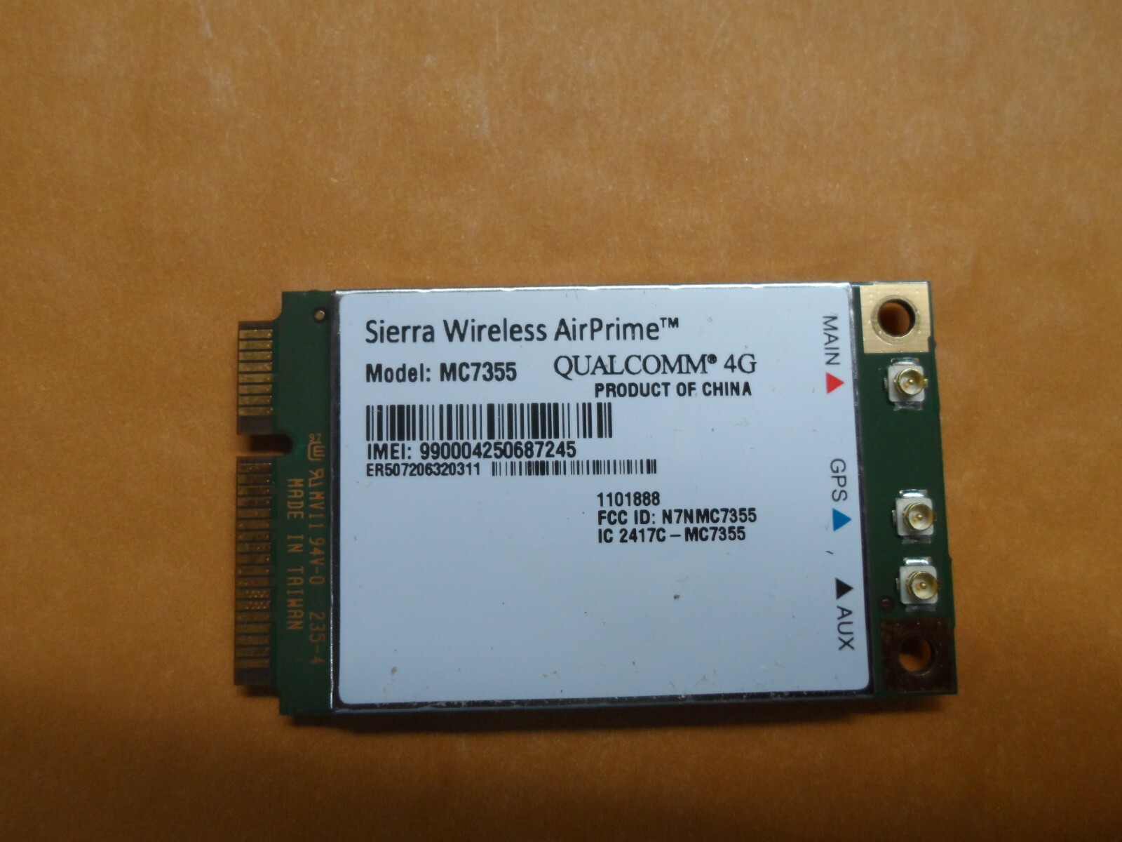 Sierra Wireless MC7355 GOBI 5000 - Panasonic Toughbook 4G For T-Mobile ...