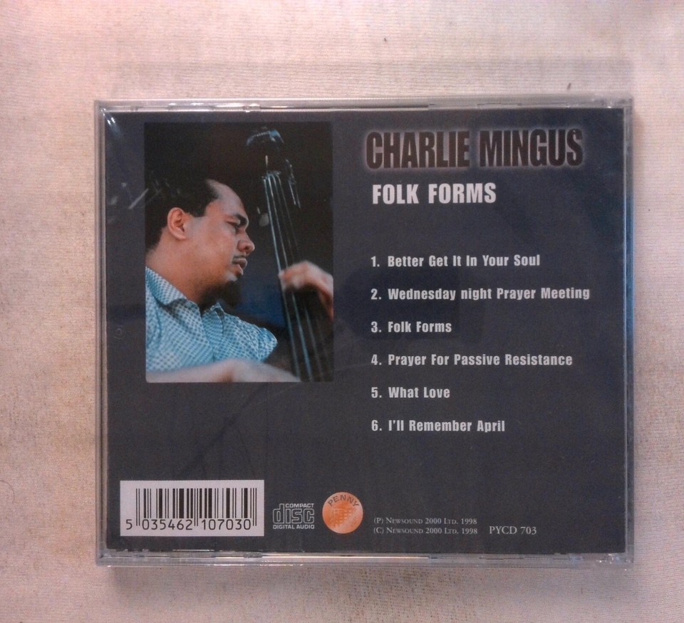 Charlie Mingus, Folk Forms [New CD] | eBay