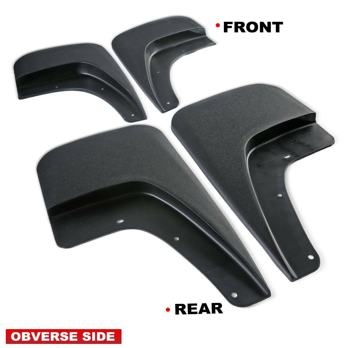 Mud Fla Splash Guards for GMC Sierra 1500 2500HD 3500HD 2014 - 2019 ...