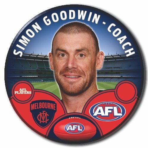 2023 AFL Melbourne Football Club - GOODWIN, Simon - COACH | eBay