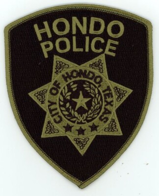 TEXAS TX HONDO POLICE SUBDUED SWAT STYLE NICE SHOULDER PATCH SHERIFF | eBay