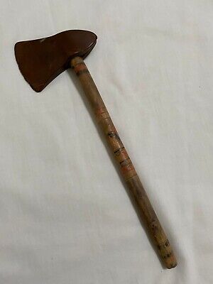 Vintage Toy Tomahawk Rubber Axe Head Wood Handle 12" | eBay
