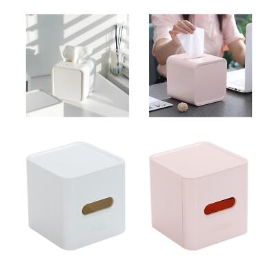 Tissue Box Trendy Desktop Facial Tissue Holder Storage Napkin Case Roll ...