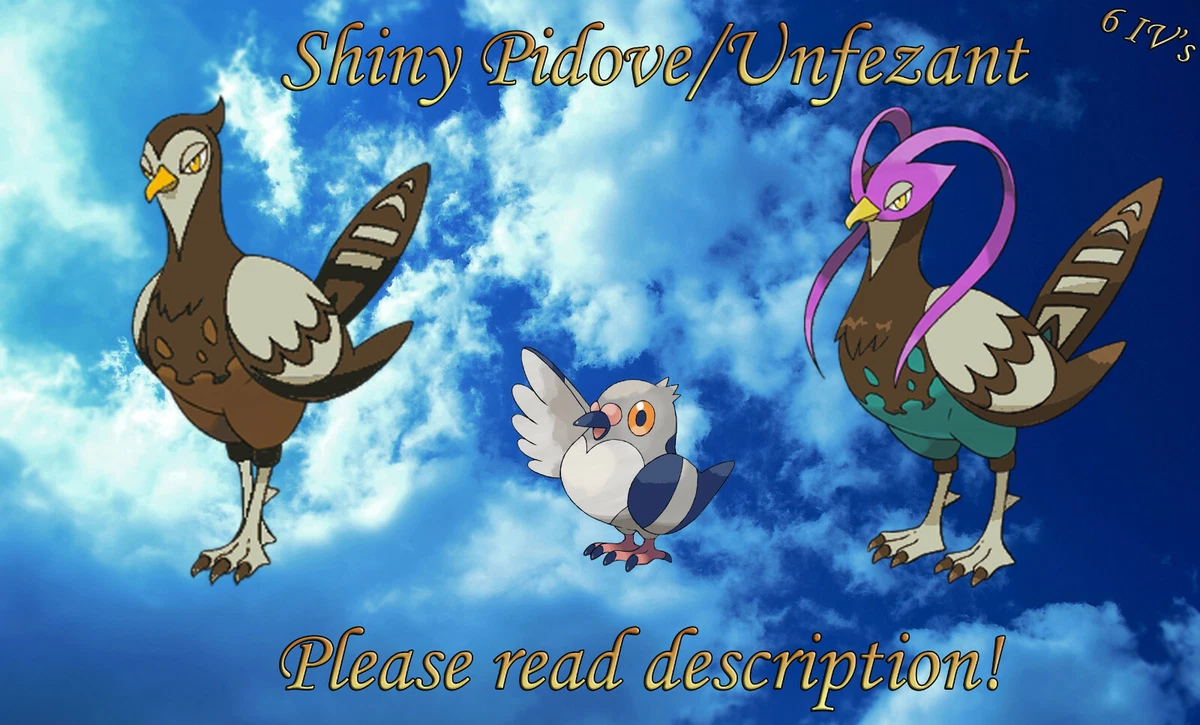 Pidove Evolution Shiny