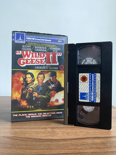 Wild Geese 2 VHS Thorn EMI Video 1984 Big Box Ex-Rental Tape Action ...
