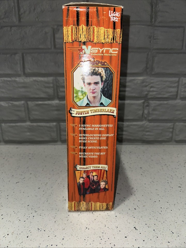 NSYNC JUSTIN TIMBERLAKE DOLL ACTION FIGURE COLLECTIBLE MARIONETTE | eBay