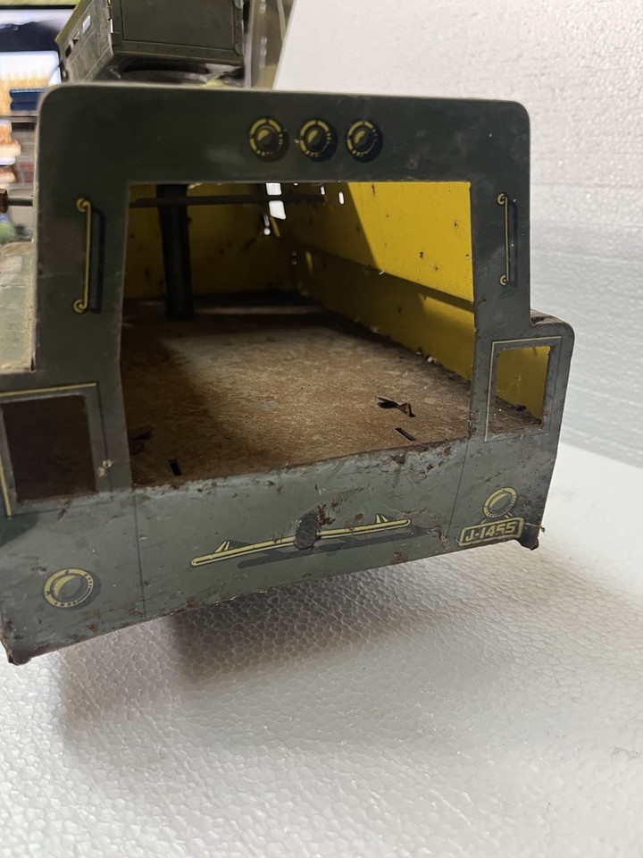 Vintage 1950’s Marx Lumar Utility Service Pressed Steel Truck for ...
