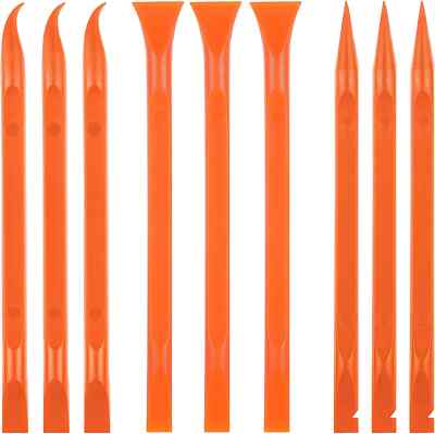 9PCS Plastic Scraper Tool Scratch Free Plastic Ticket Scratcher ...