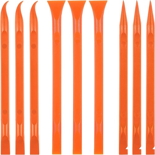 9PCS Plastic Scraper Tool Scratch Free Plastic Ticket Scratcher ...