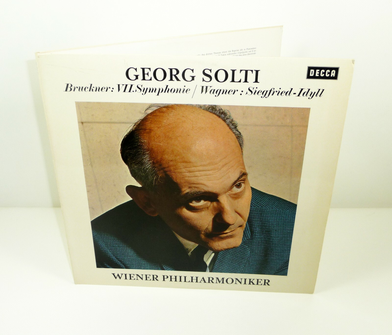 DECCA 2-LP M- SOLTI - Bruckner / Wagner "Symphony 7 / Siegfried Idyll ...