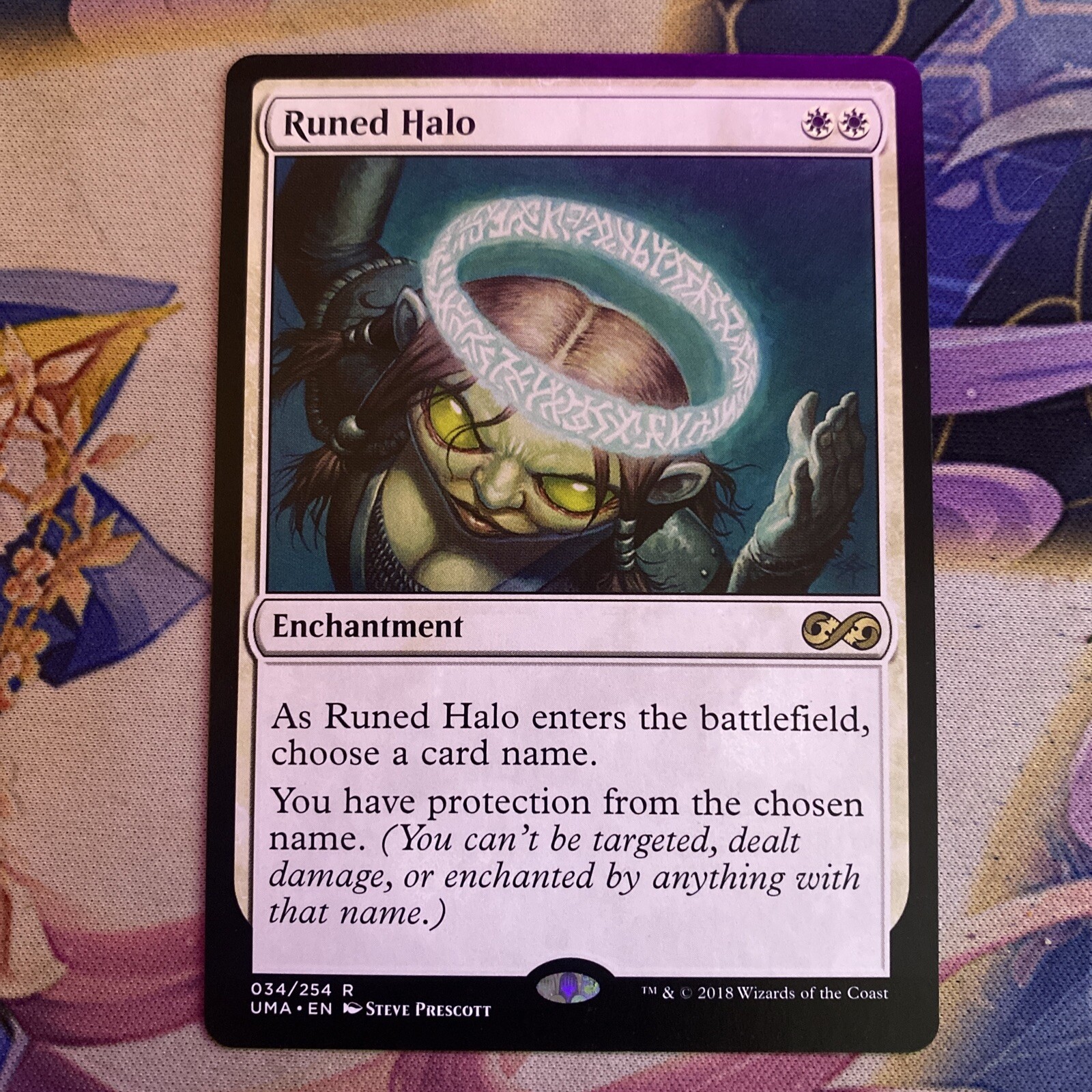 Runed Halo Ultimate Masters MTG Magic The Gathering NM | eBay