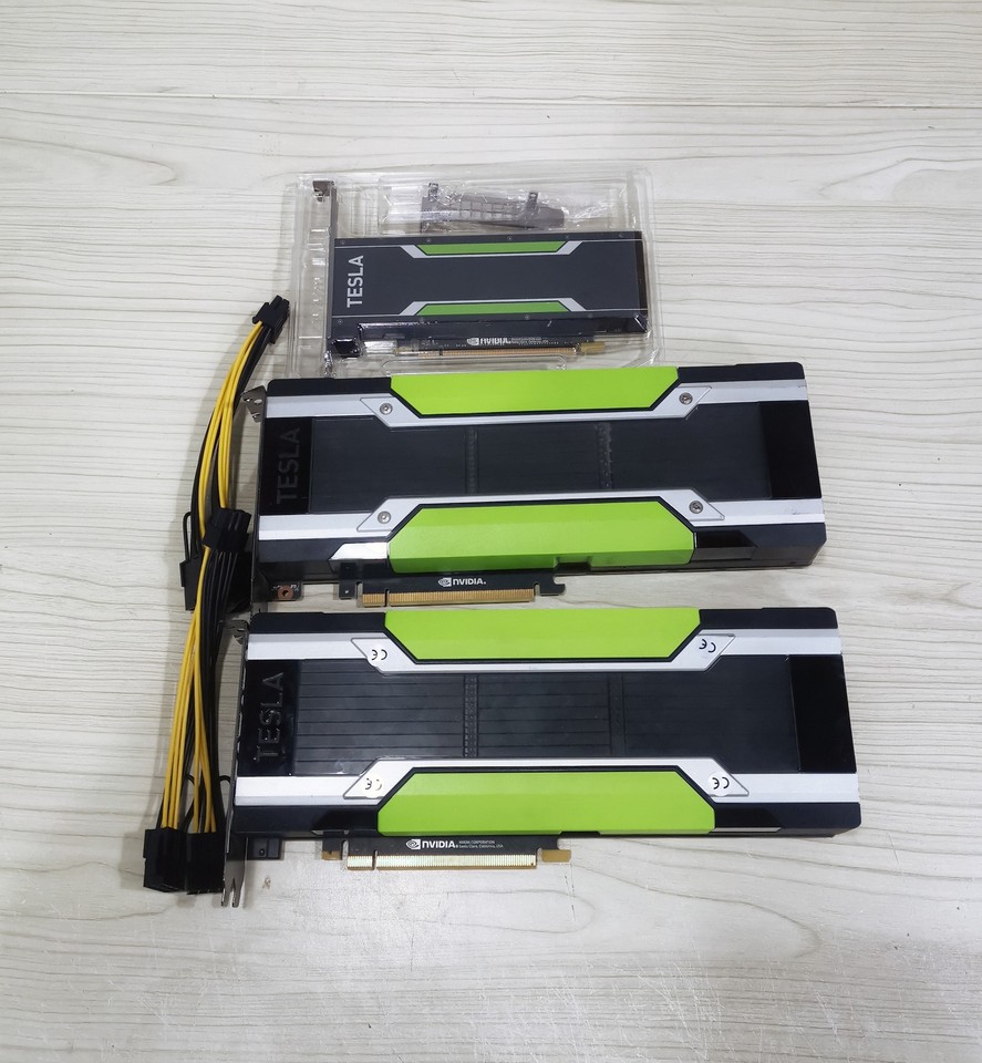 Tesla NVIDIA P4 8GB P40 24GB M40 24GB K80 24GB P100 16GB GPU Card LOT ...