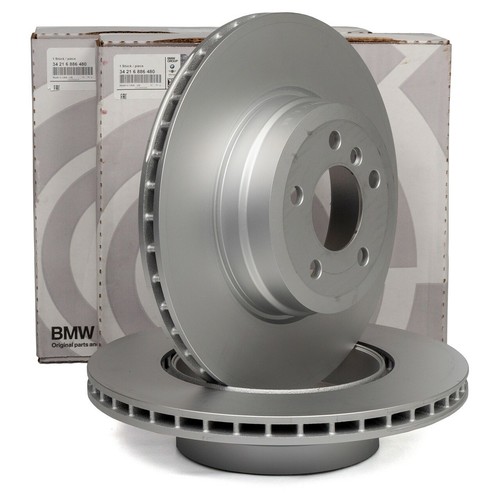 ORIGINAL BMW Bremsscheiben Ø 345mm X5 E70 F15 X6 E71 E72 F16 hinten ...