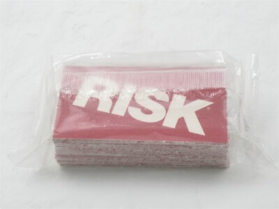 Replacement Pieces/Parts Risk Castle Risk Board 1980 red cards | eBay
