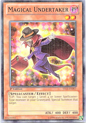 Magical Undertaker YS13-EN007 Yu-Gi-Oh! Card Heavy Play 1st Edition | eBay